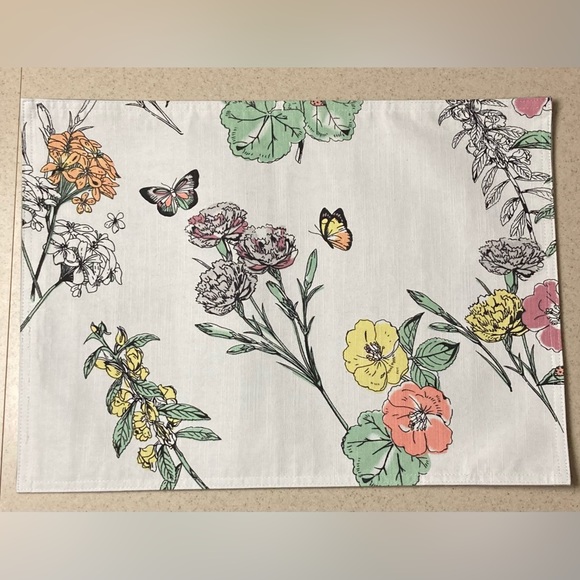 Food Network | Dining | Food Network Cloth Placematsflowers On White ...